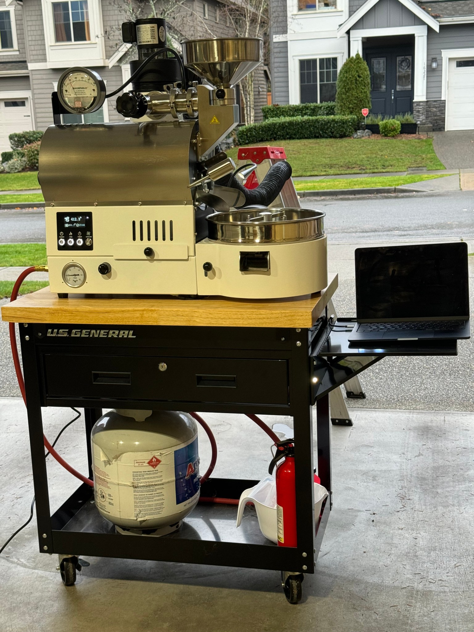 Review of the Arc 800 RTD Coffee Roaster – Engineering Espresso